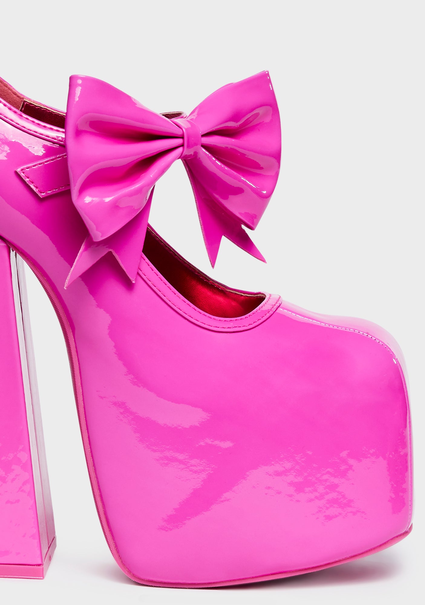 Pink Stilettos With Bows
