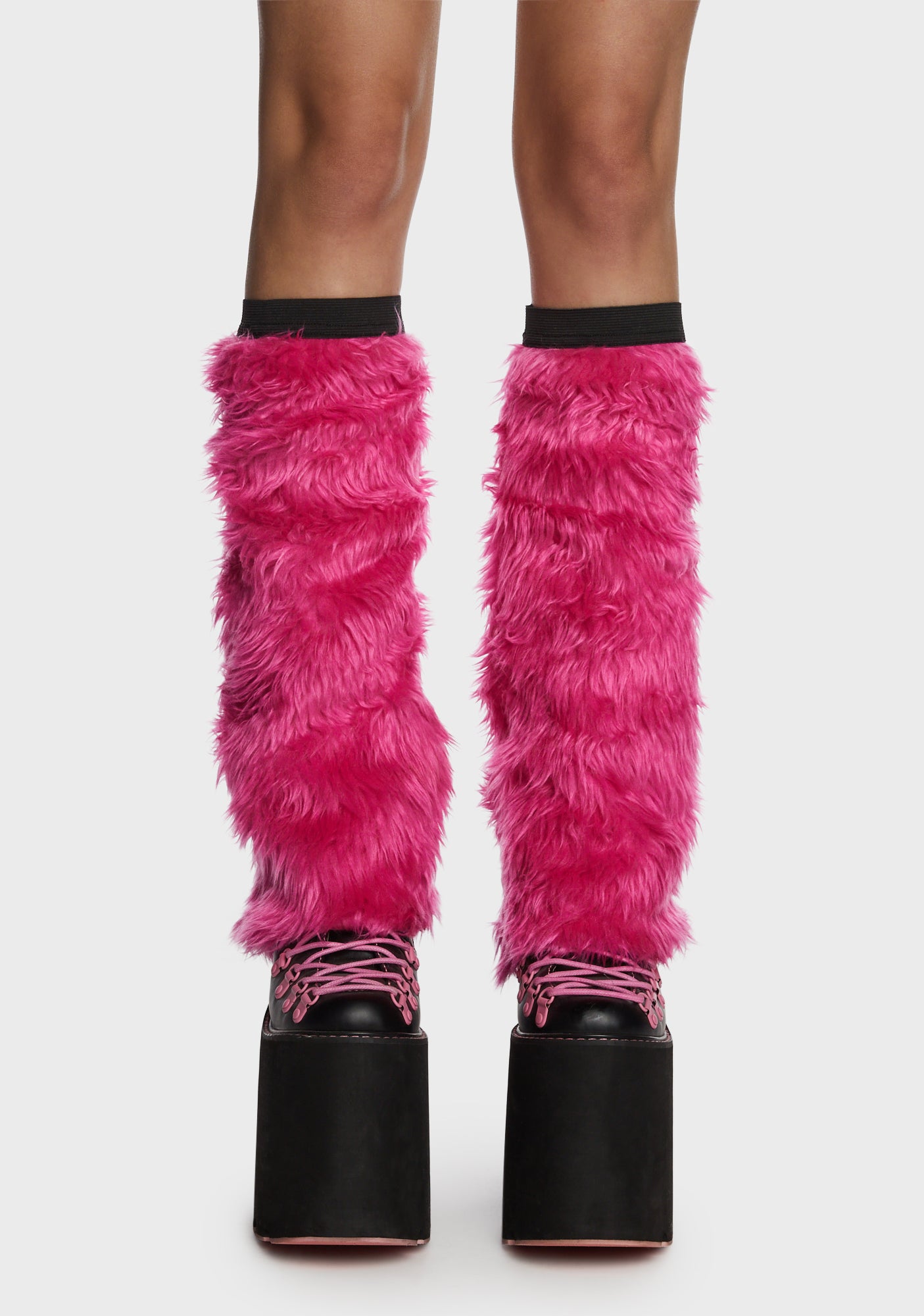 Fuzzy Leg Warmers - Green – Dolls Kill