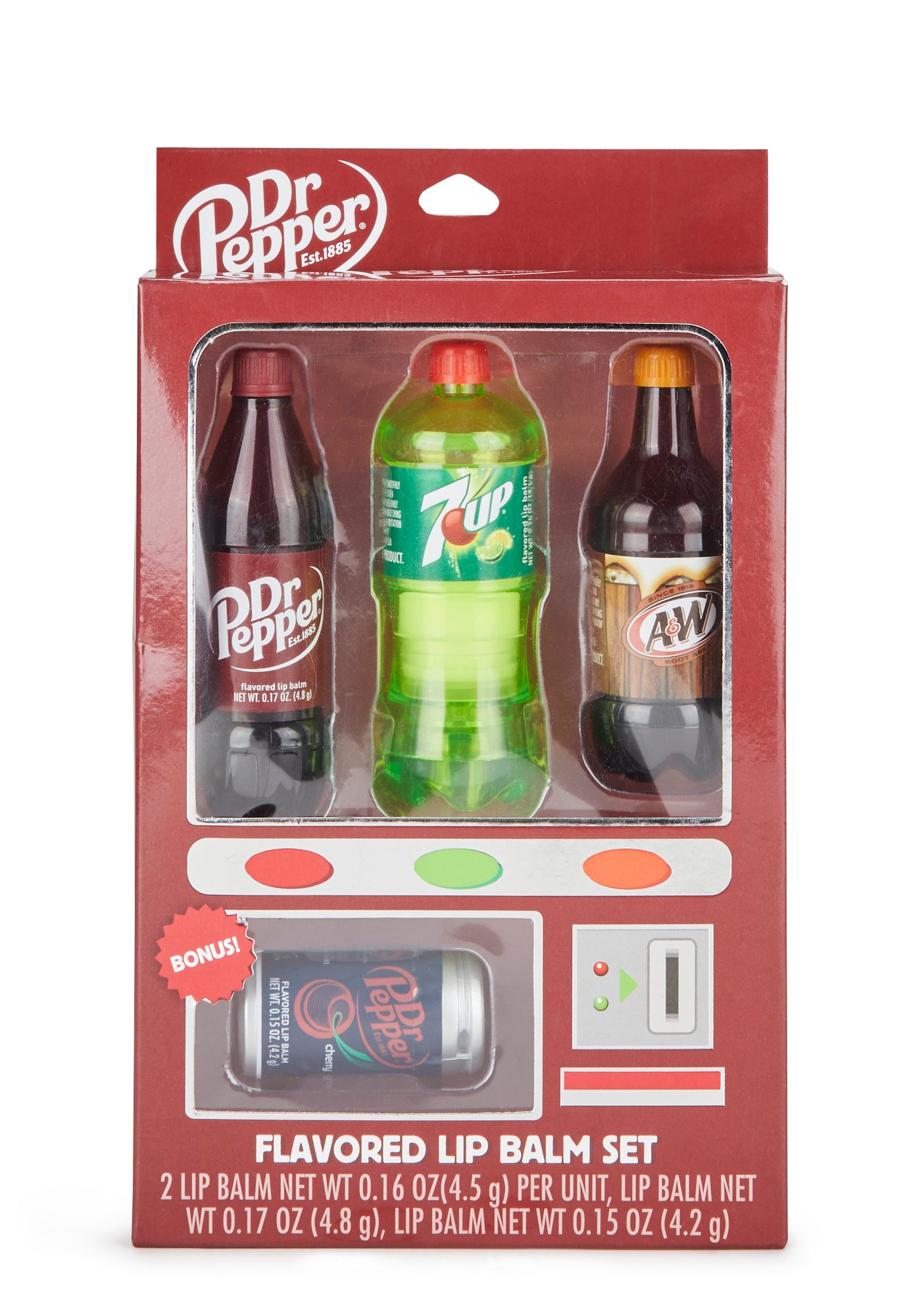 Centric Beauty Dr Pepper Lip Balm Set - Multi – Dolls Kill