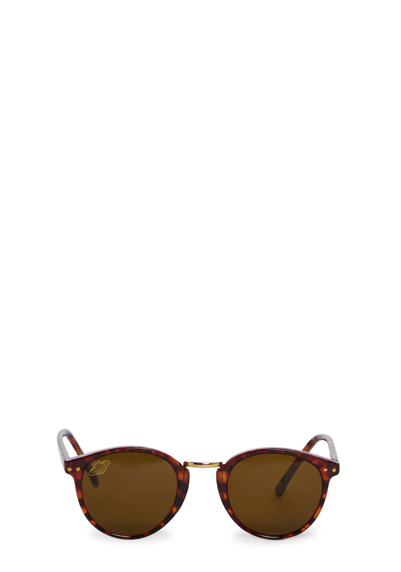 Good Times Eyewear Tinted Tortoise Sunglasses - Brown – Dolls Kill