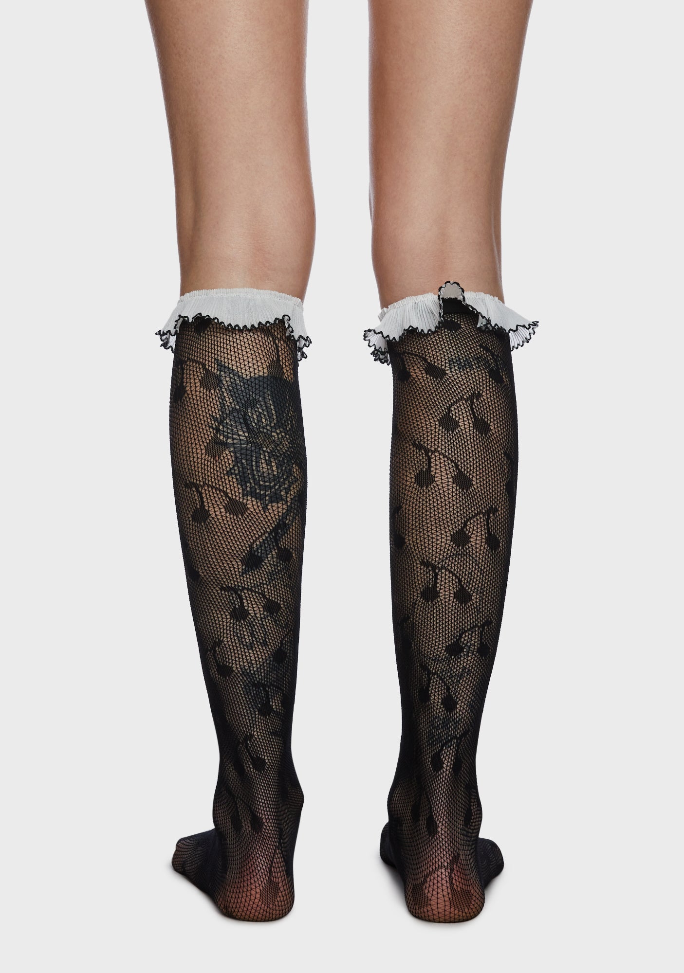 Cherry Pop Lace Socks – Dolls Kill