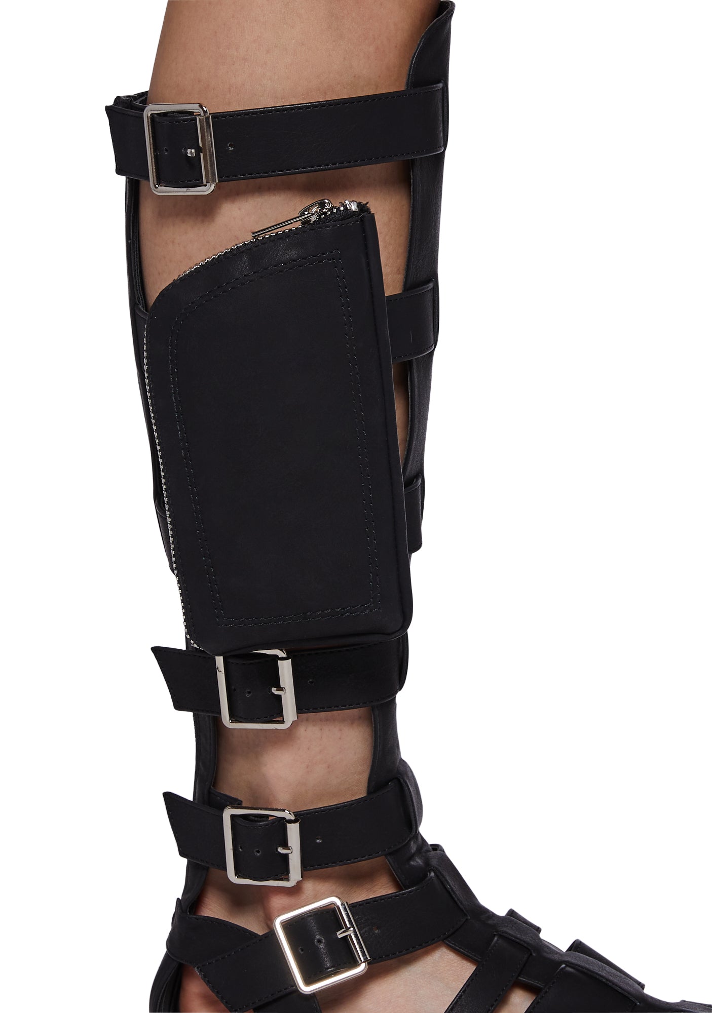 Knee High Gladiator Sandals For Men