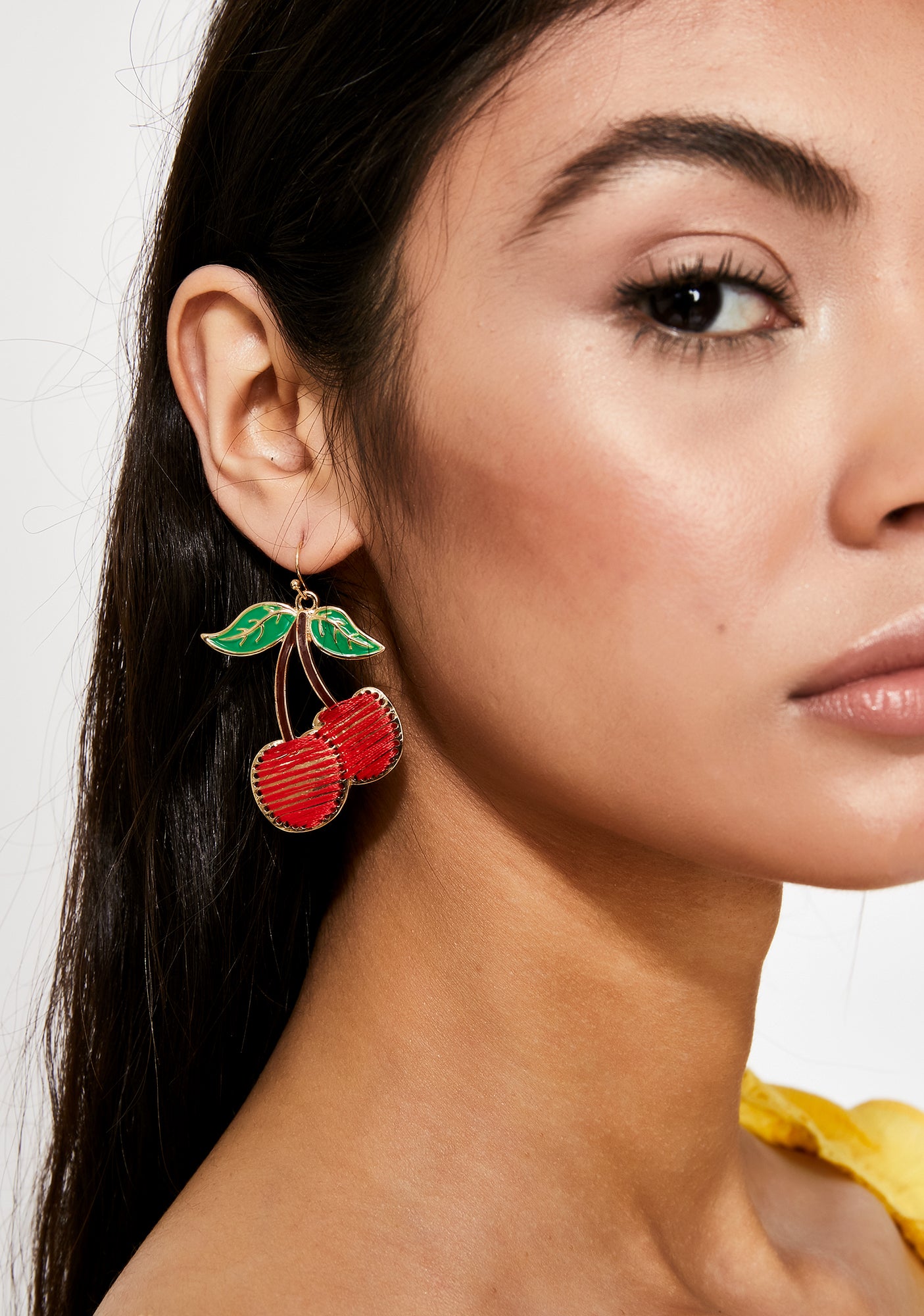 Cherry Drop Hook Earrings – Dolls Kill