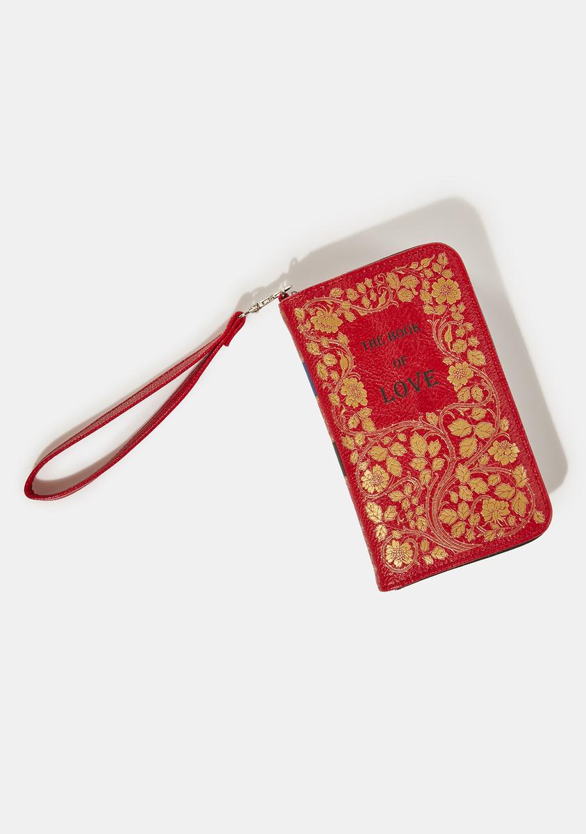 Book Shaped Wallet - Red – Dolls Kill