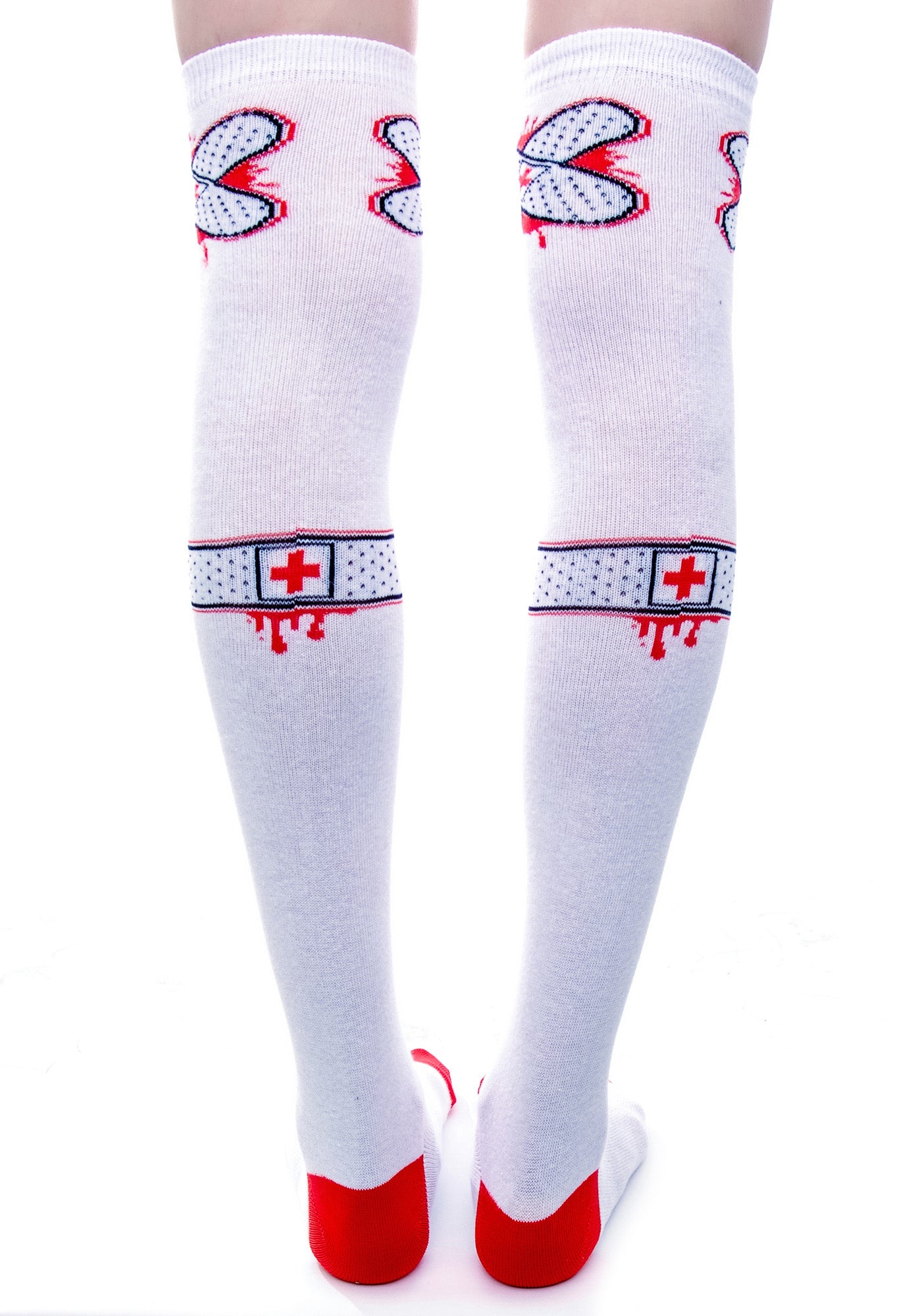 Ouch Knee Socks – Dolls Kill