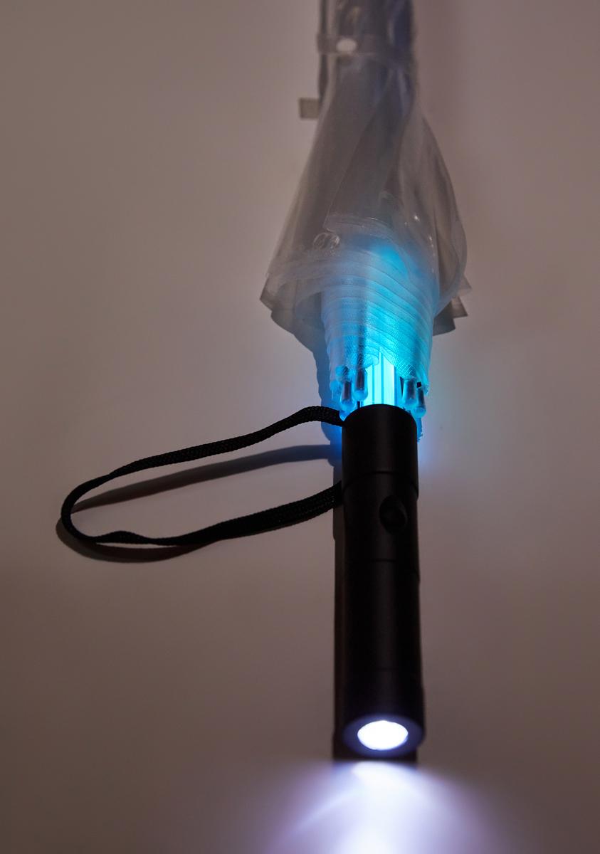 Clear Light Up Umbrella#N##N# – Dolls Kill