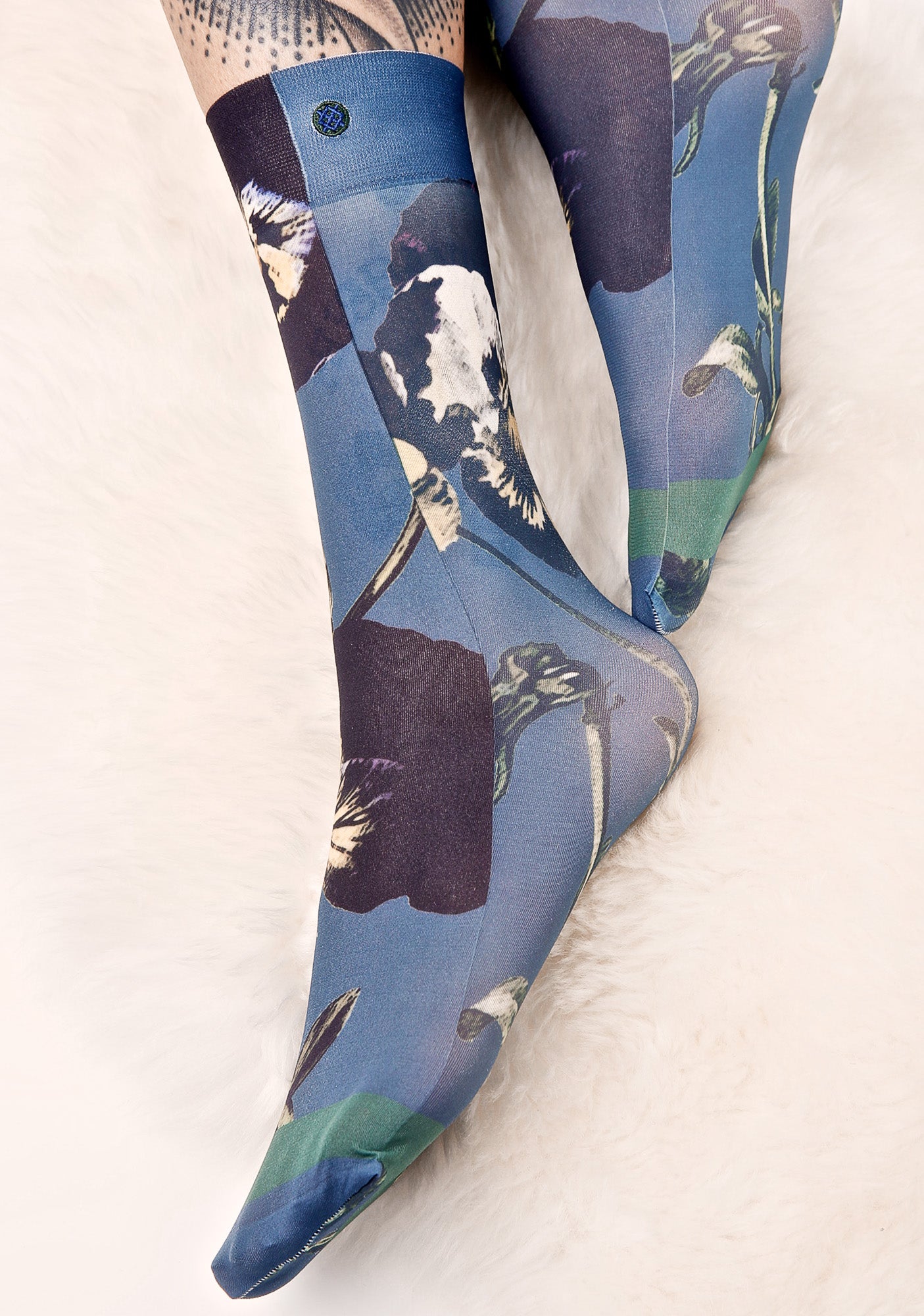 Iris Everyday Opaque Sock – Dolls Kill