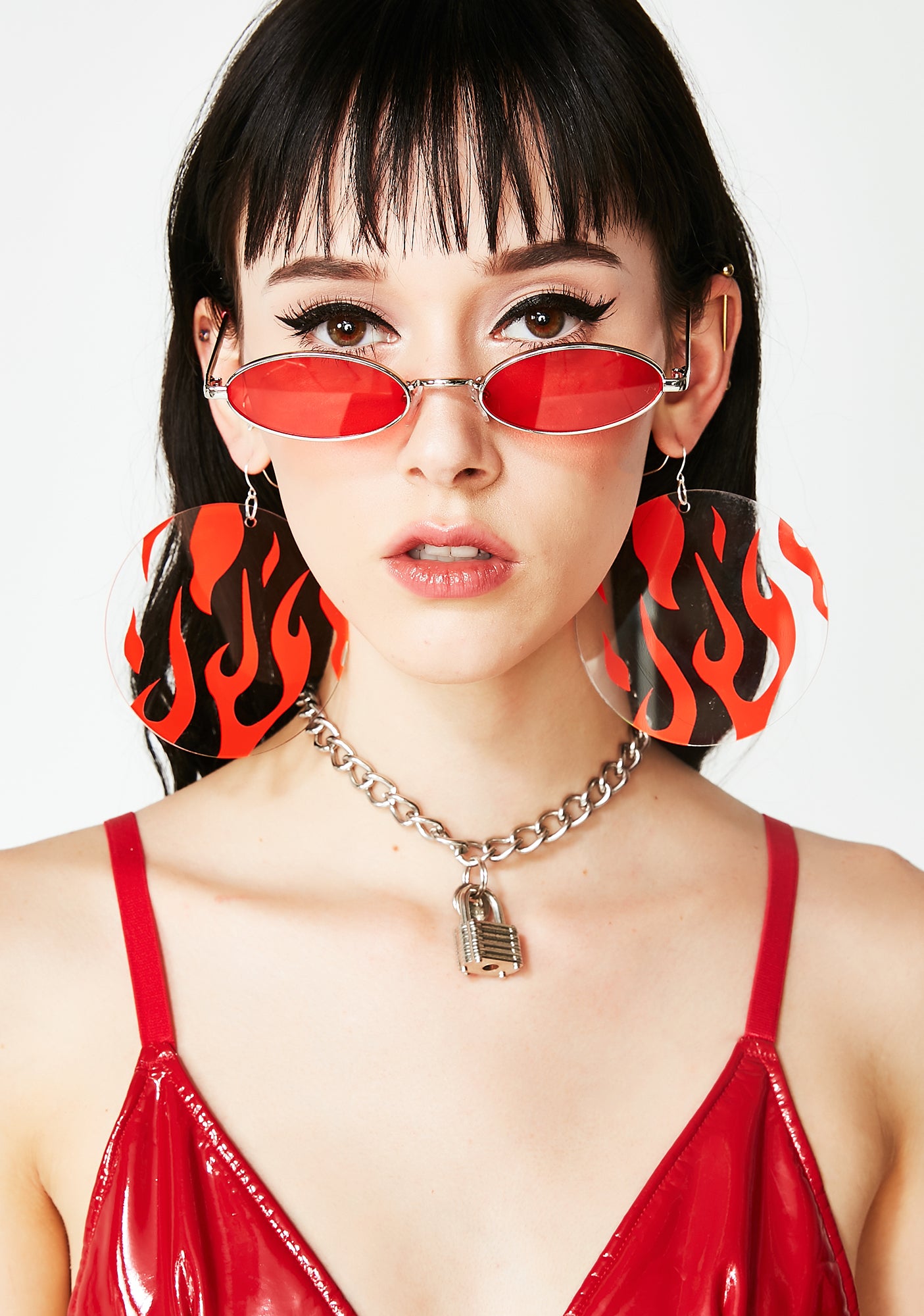 On Fire Earrings – Dolls Kill