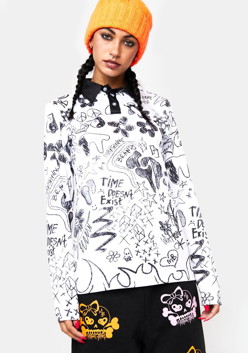 Marsanne Brands Sketchbook Sport Polo – Dolls Kill
