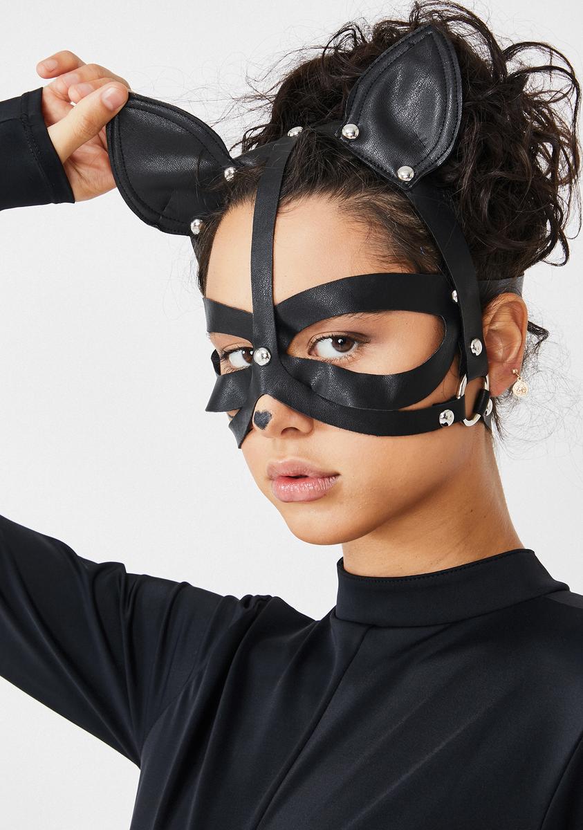 Halloween Mask Cat Ears – Dolls Kill