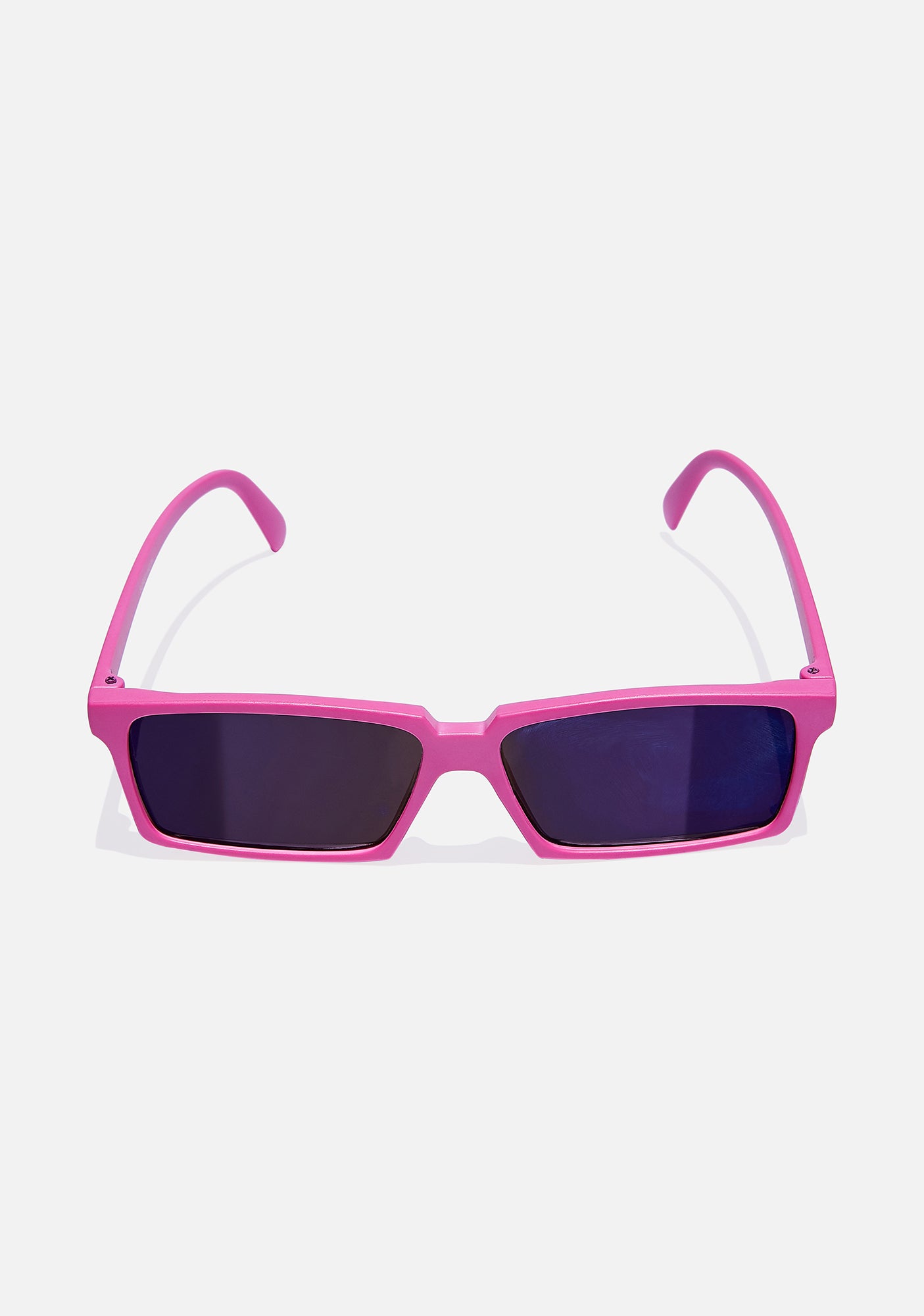 Pink Rear View Square Sunglasses – Dolls Kill