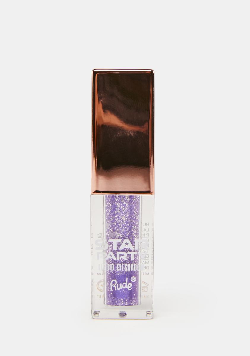 Rude Cosmetics Liquid Glitter Eyeshadow - Purple – Dolls Kill