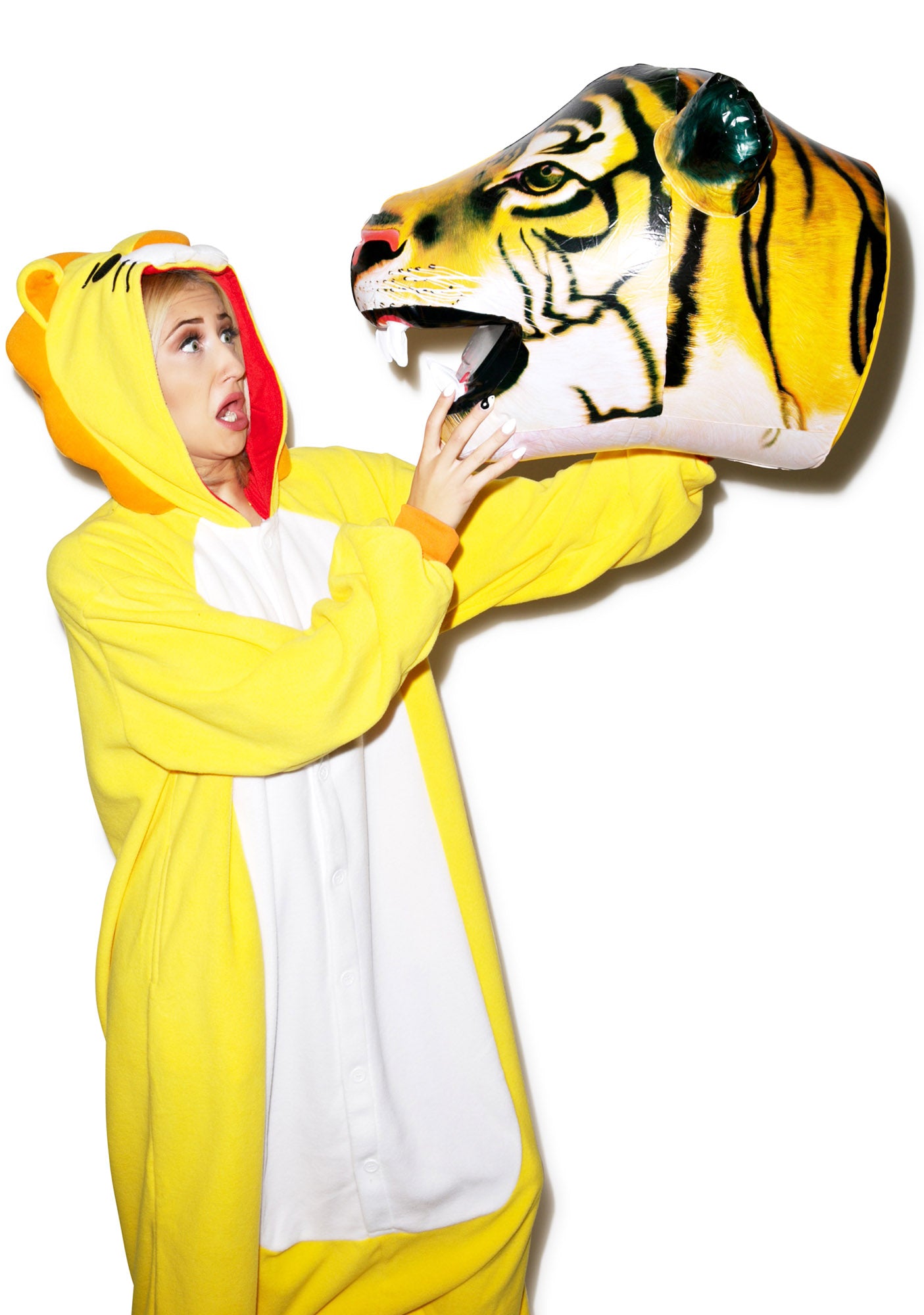 Eye of the Tiger Inflatable Head – Dolls Kill