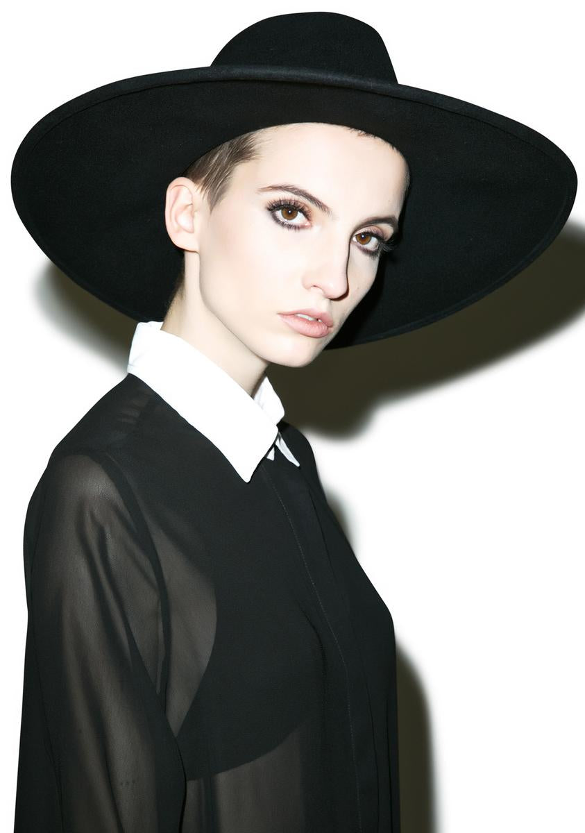 Witch Brim Hat – Dolls Kill