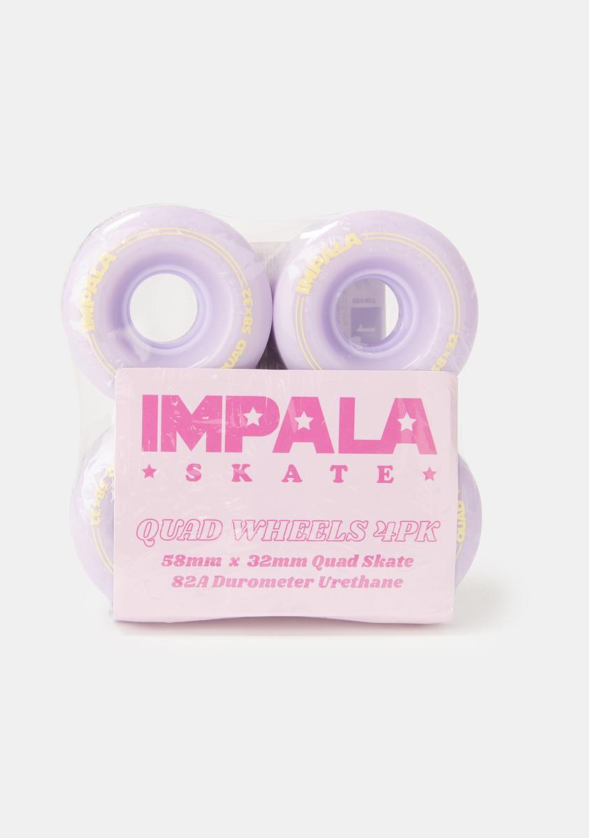 Impala Rollerskates Lilac 4 Pack Quad Wheels – Dolls Kill