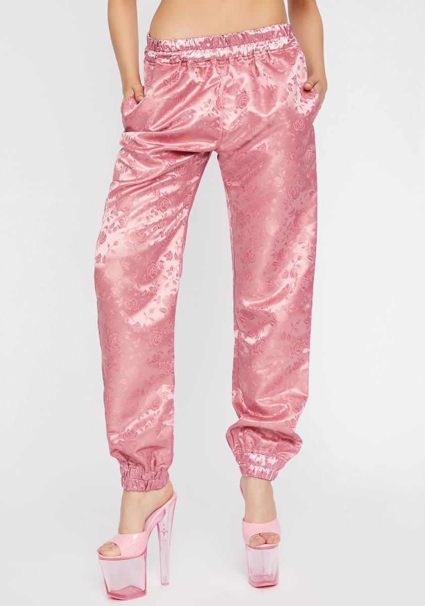 Rojas Baby Satin Lounge Pants – Dolls Kill