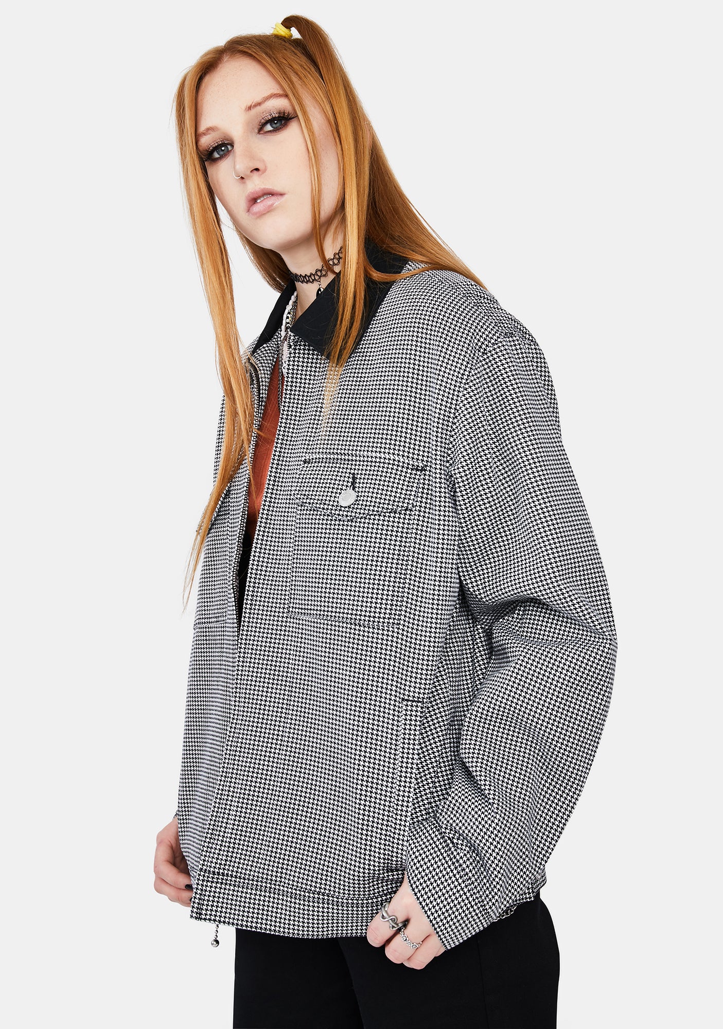 Splash Zip Up Jacket – Dolls Kill