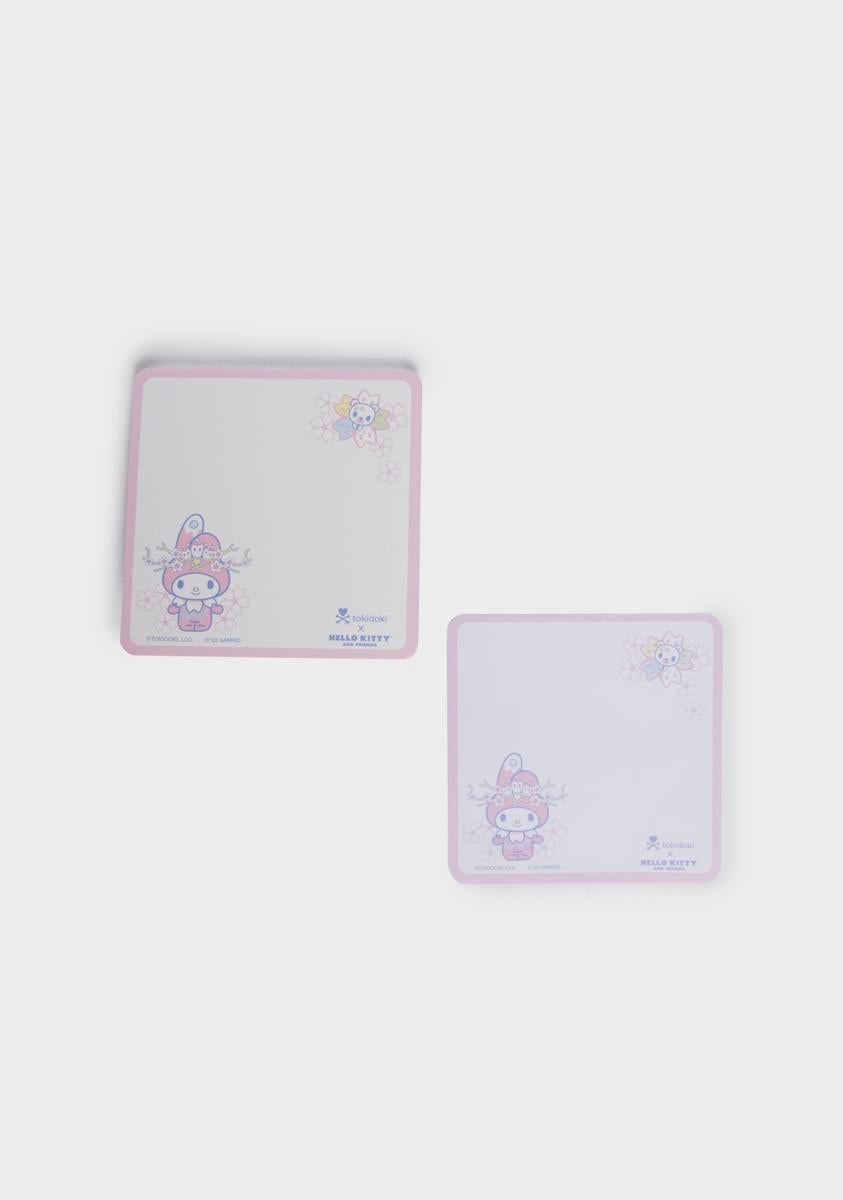 Tokidoki My Melody Sticky Note Pad - Pink – Dolls Kill