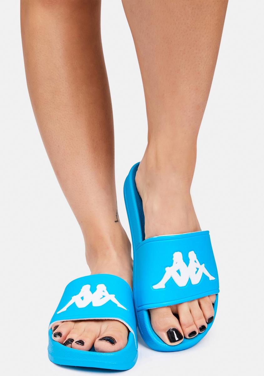 Kappa Royal Blue Authentic Adam 2 Slide Sandals – Dolls Kill