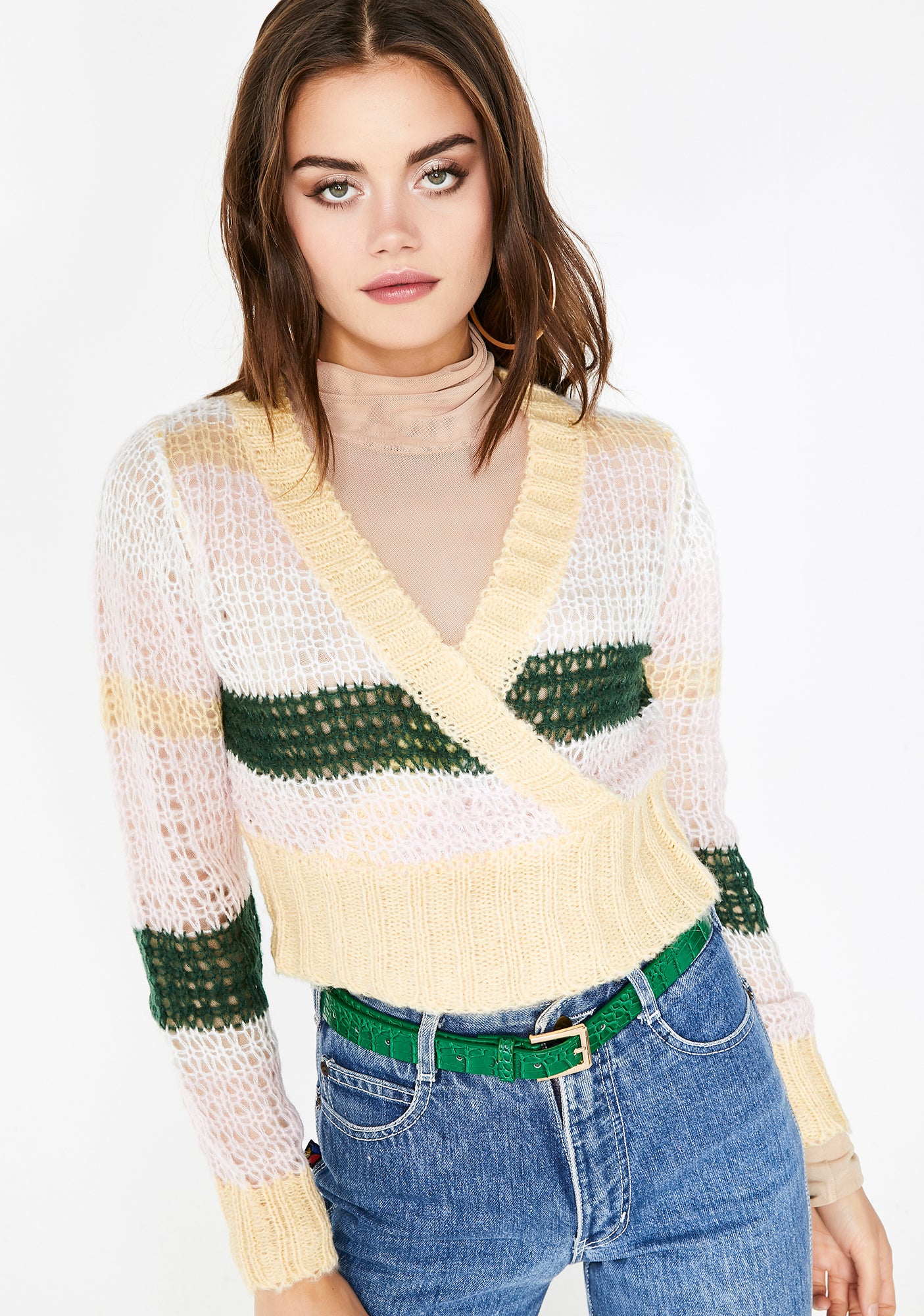 Juke Jam Cropped Sweater – Dolls Kill