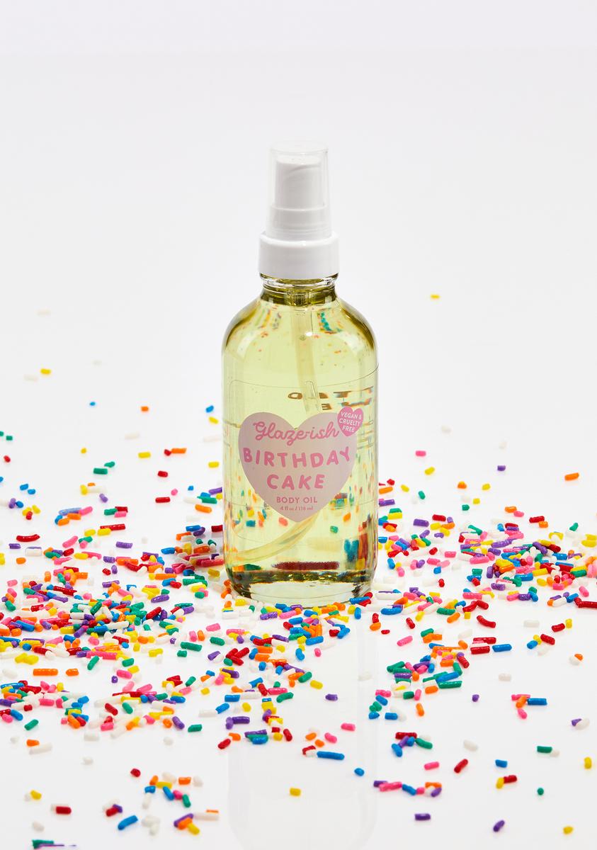 Glaze-ish Birthday Cake Body Oil – Dolls Kill