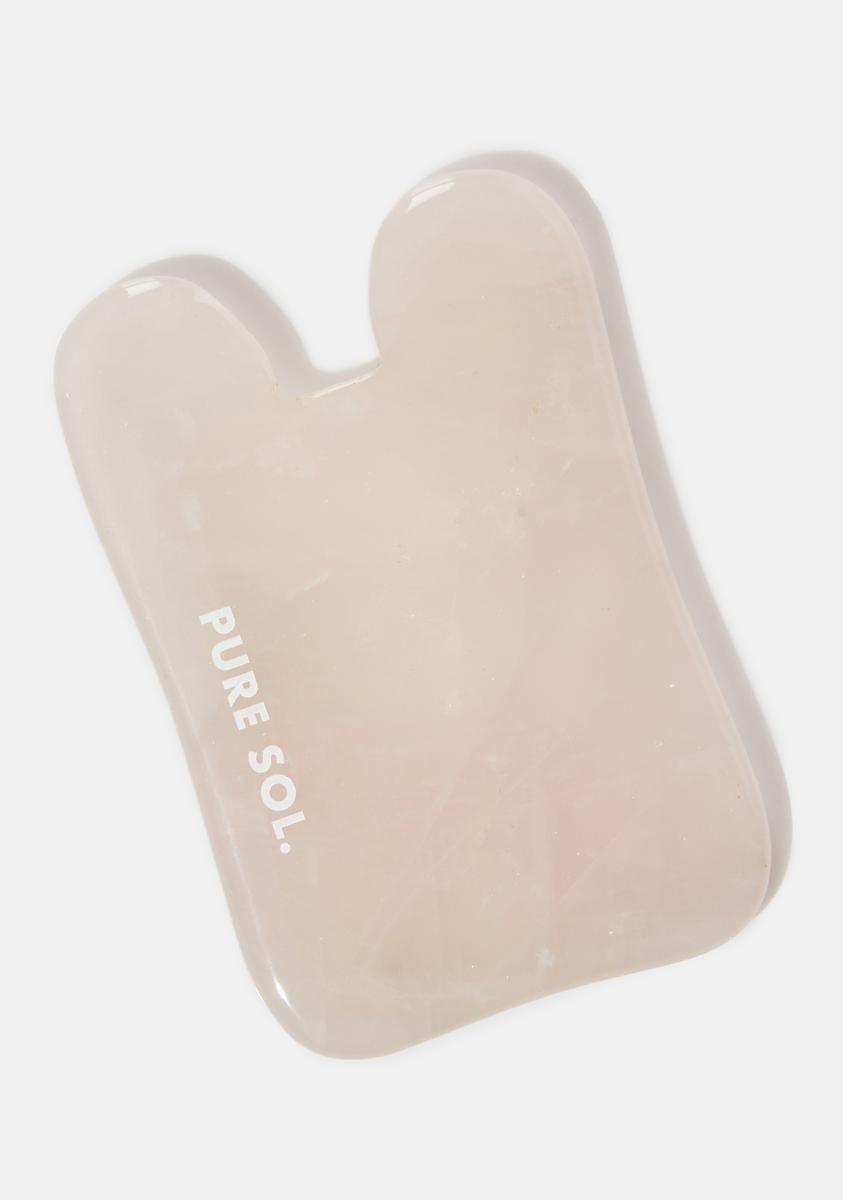 PURE SOL. Rose Quartz Massage Tool - Pink – Dolls Kill