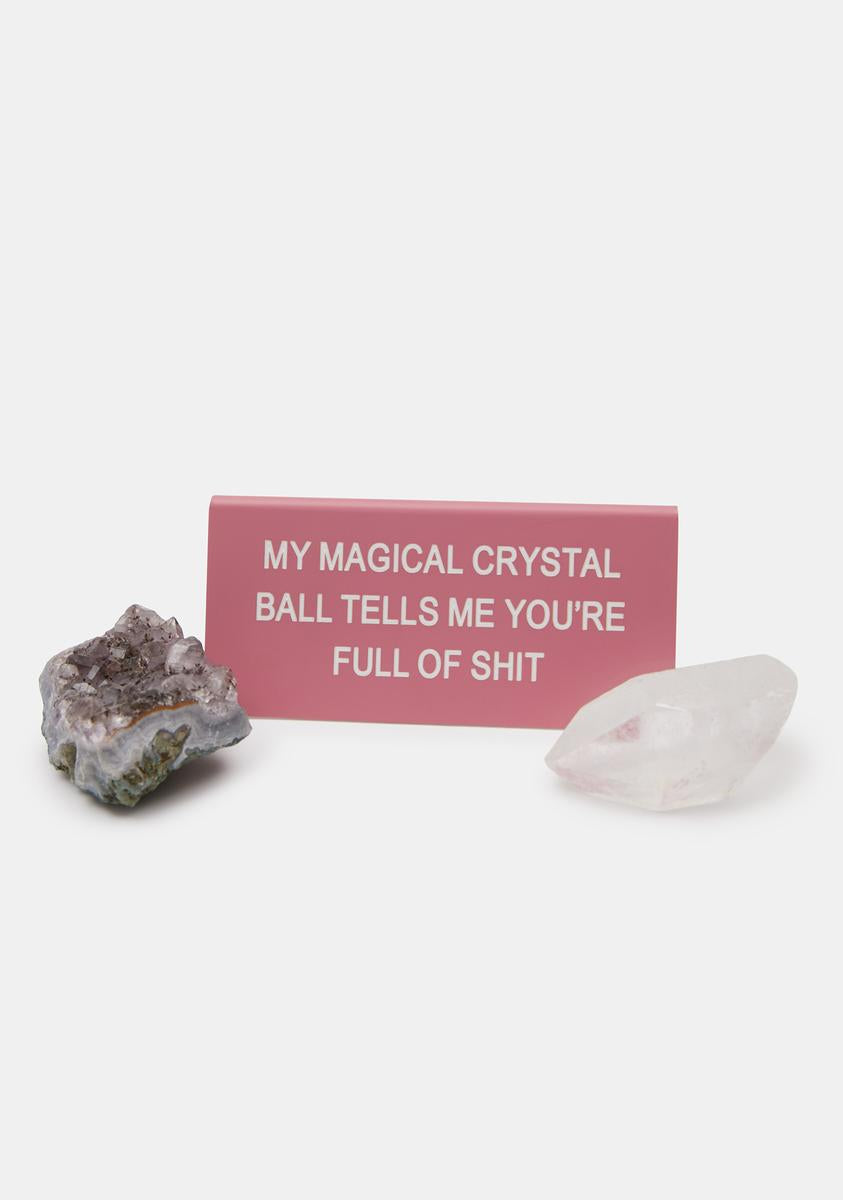 Crystal Ball Plaque – Dolls Kill