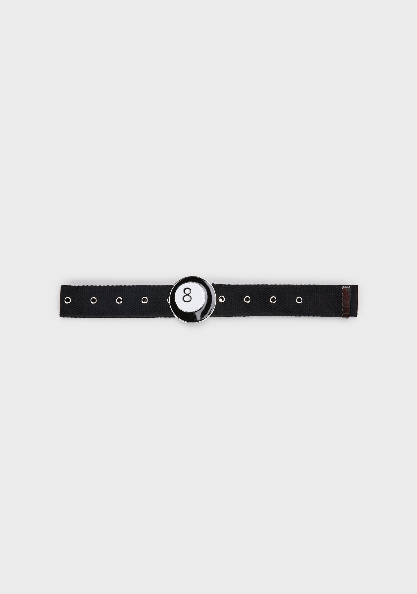8 Ball Buckle Waist Belt - Black – Dolls Kill
