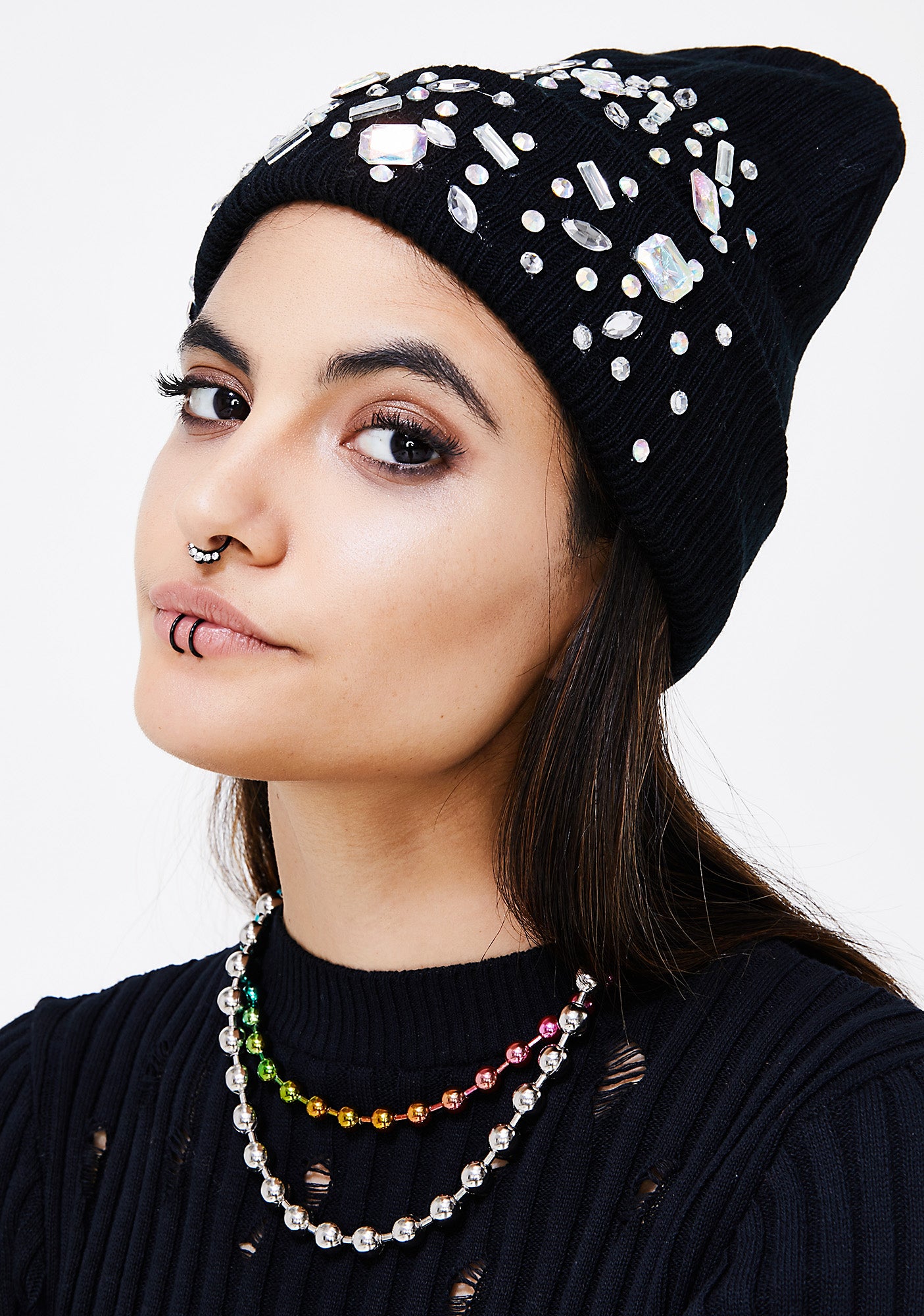 Julz Gem Beanie – Dolls Kill