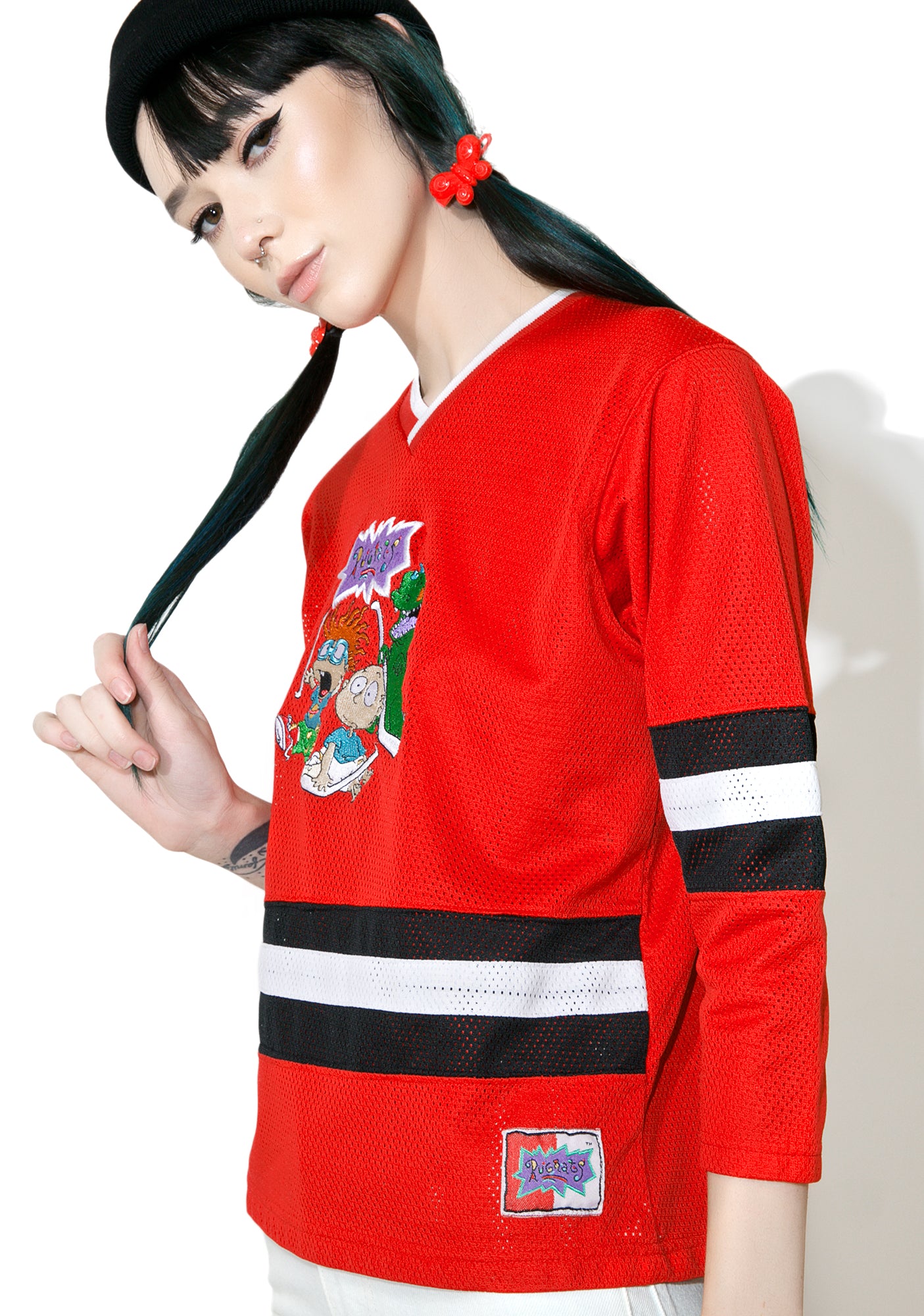 Vintage Rugrats ‘96 Hockey Jersey – Dolls Kill