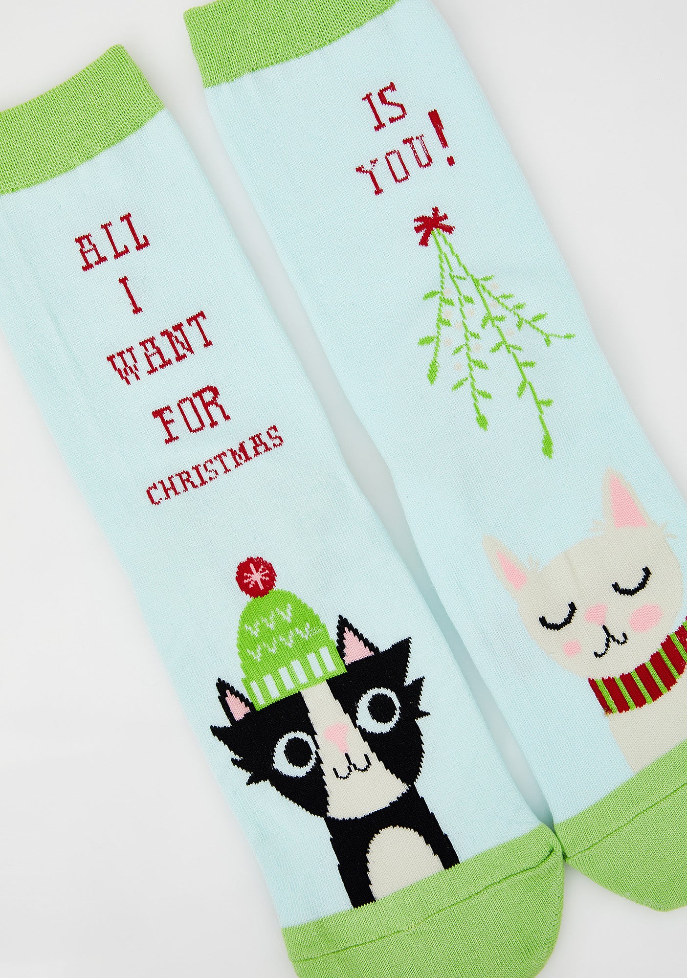 Under The Mistletoe Socks – Dolls Kill