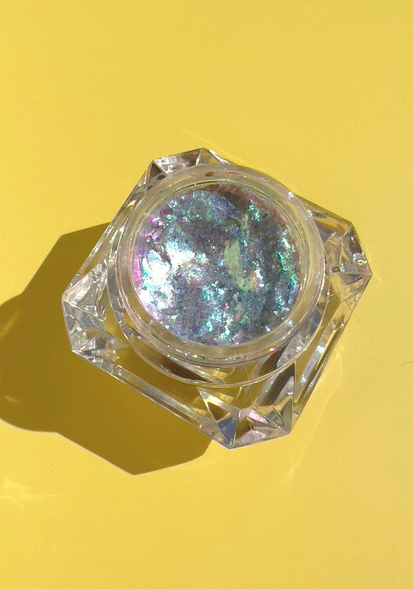 Danessa Myricks Beauty Chrome Flake Eyeshadow And Topper - Green/Blue ...