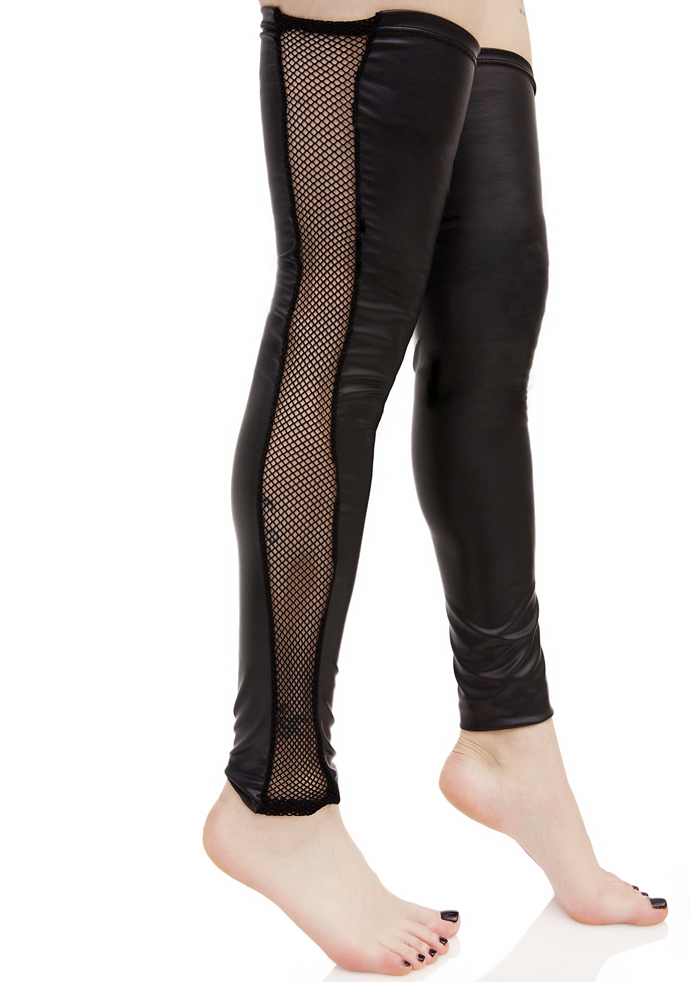 Spandex Fishnet Leg Warmers – Dolls Kill