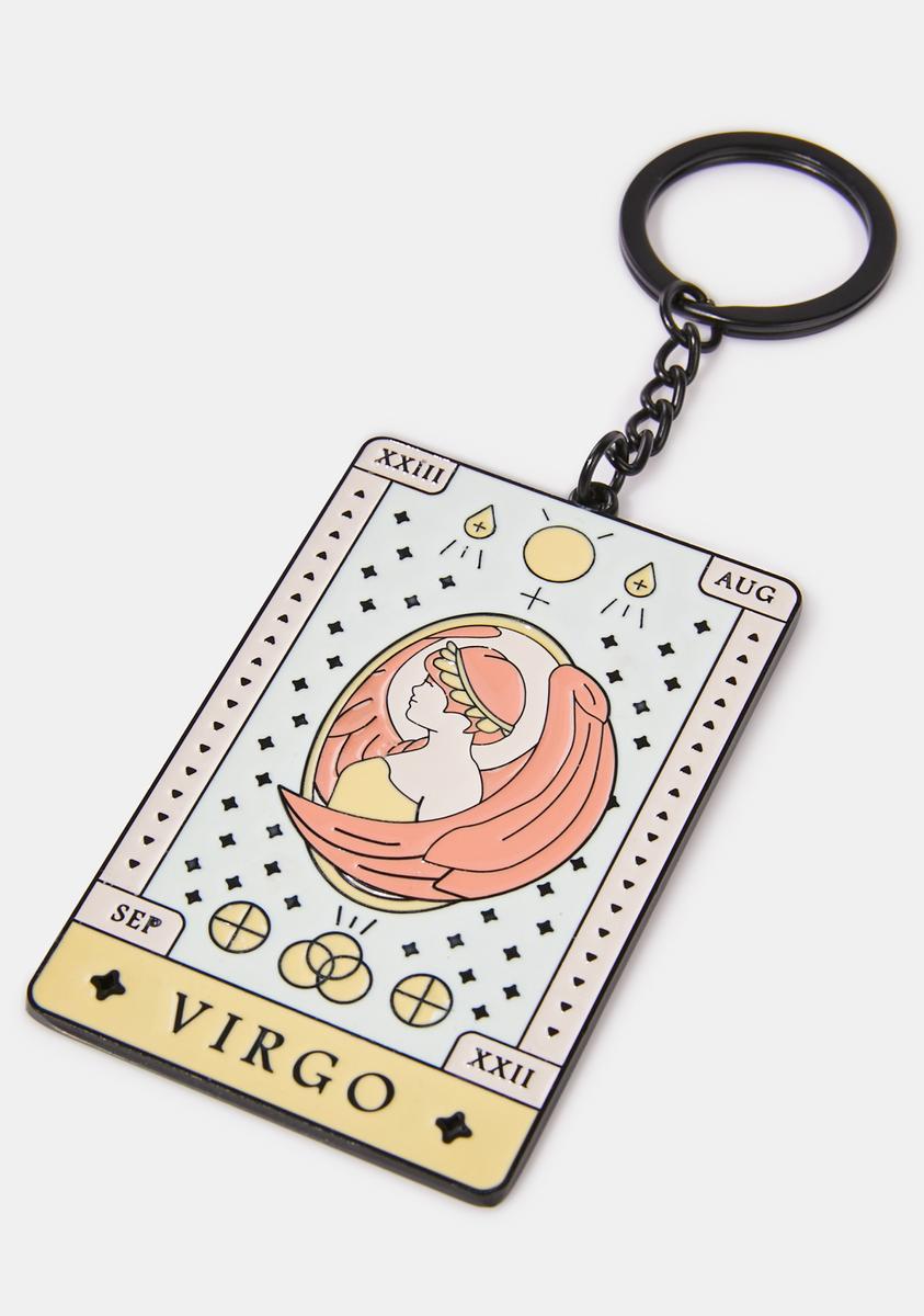 Doiy Design Loyal Virgo Zodiac Keychain – Dolls Kill