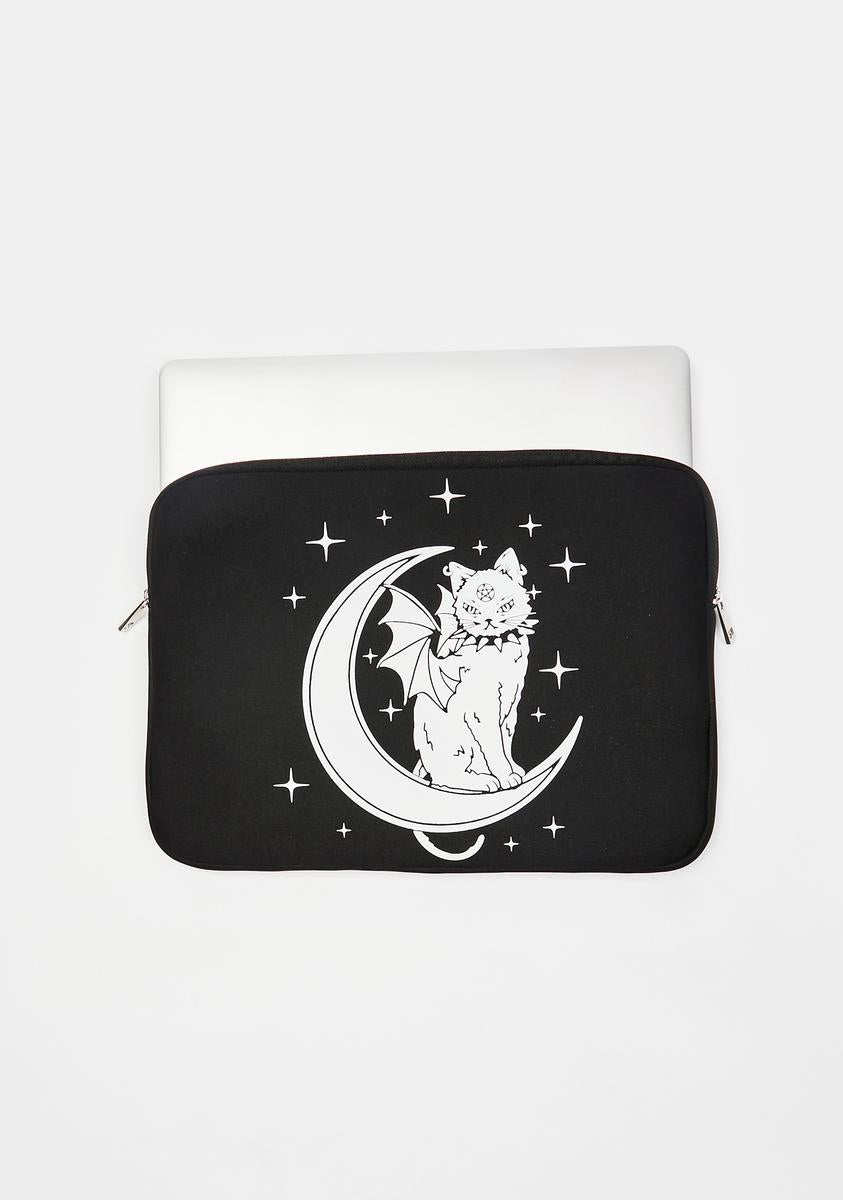 Dolls Home Cat Laptop Case - Black – Dolls Kill